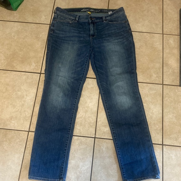 Eddie Bauer | Jeans | Eddie Bauer Womens Straight Leg Jeans Blue | Poshmark